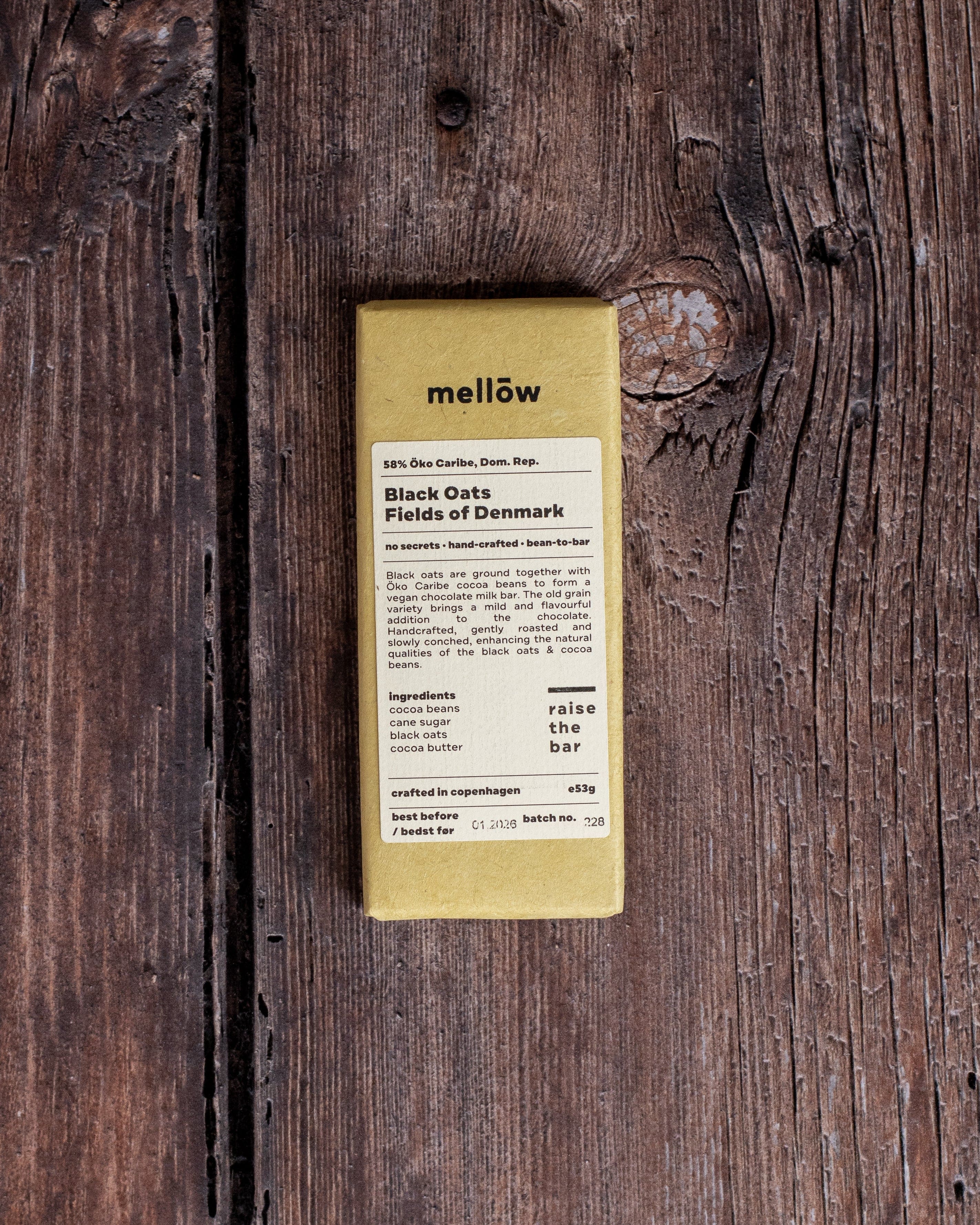 Black Oats, Fields of Denmark – Mellow Chocolate