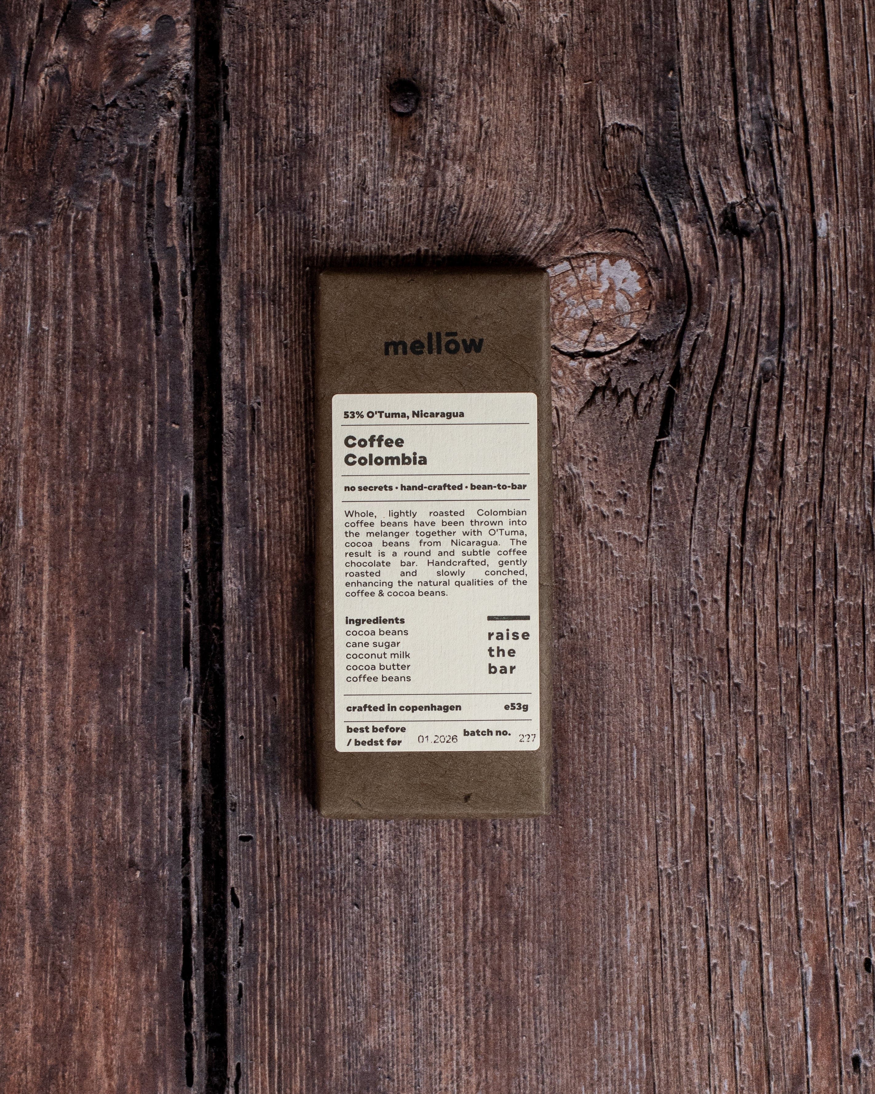 Coffee, Colombia – Mellow Chocolate